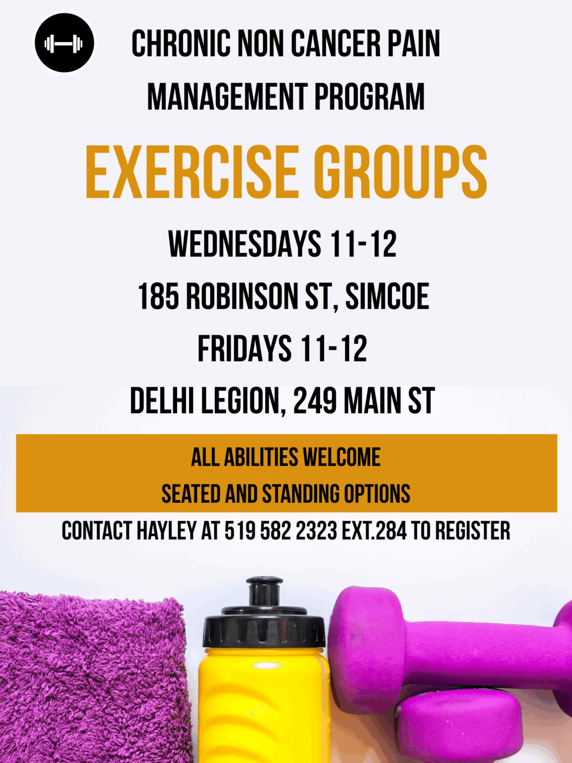 Exercise Group - Norfolk Family Health Team